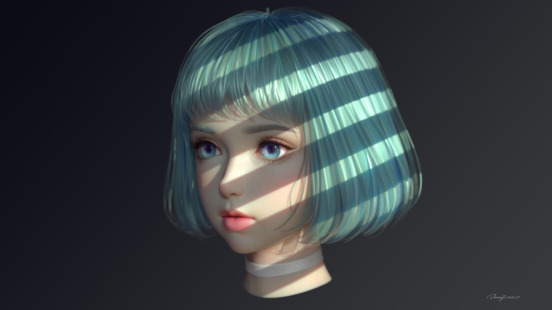 《Lili》数字人 2022（WIP-2.0）模型 - 角色/人物/生物 - 作品模型 - CG模型网