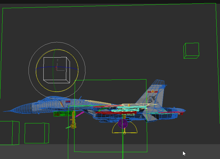 PBR 动画绑定模型-军用飞机模型库-3D Studio(.3ds)模型下载-cg模型网