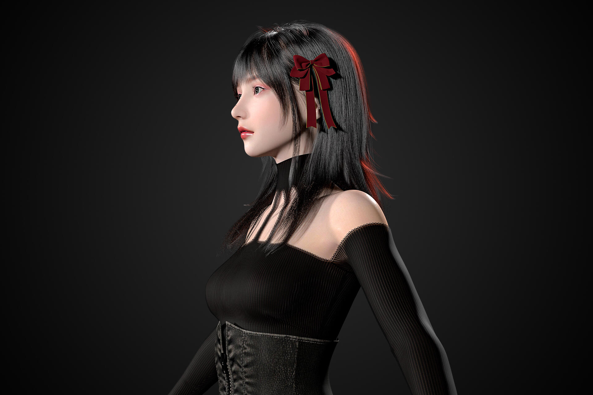 奶瑶妹妹模型 - 角色/人物/生物 - 作品模型 - CG模型网