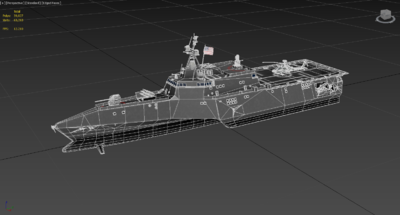 次世代材质美国海军independence独立级独立号LCS模型-军舰模型库-FBX(.fbx)模型下载-cg模型网