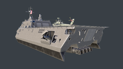 次世代材质美国海军independence独立级独立号LCS模型-军舰模型库-FBX(.fbx)模型下载-cg模型网