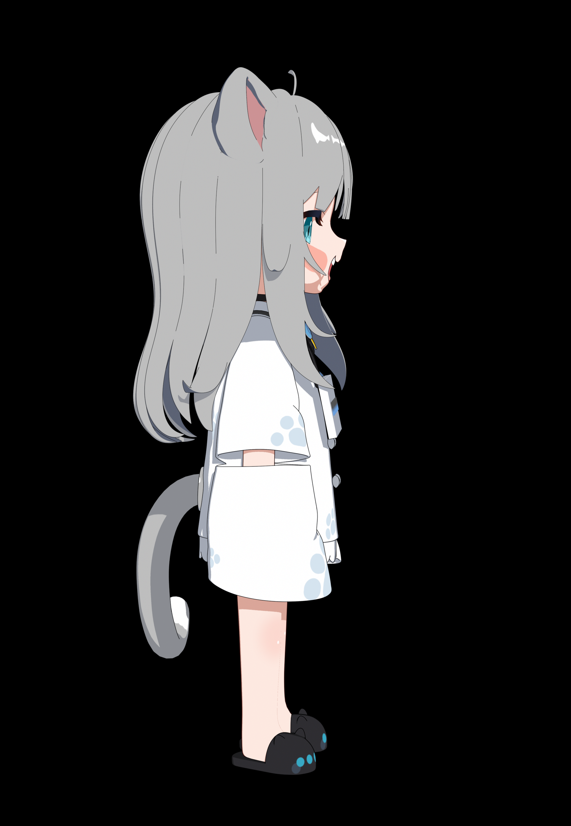 Nachoneko / 甘城なつき 猫猫模型 - 角色/人物/生物 - 作品模型 - CG模型网