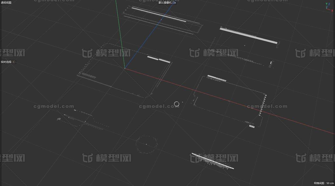 3D HUD模型-特效模型库-Cinema 4D(.c4d)模型下载-cg模型网