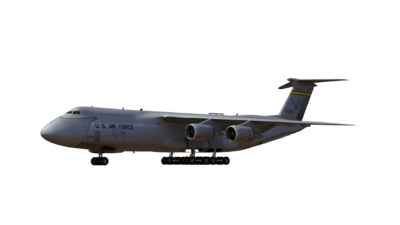 C-5战略运输机 C-5模型-军用飞机模型库-3ds Max(.max)模型下载-cg模型网