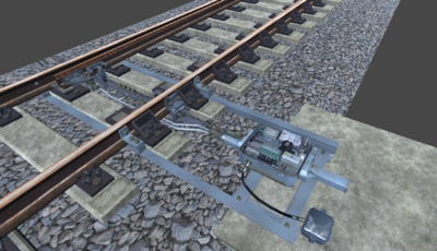 s700k道岔转辙机 单点牵引转辙机模型-工业设备模型库-3ds Max(.max)模型下载-cg模型网