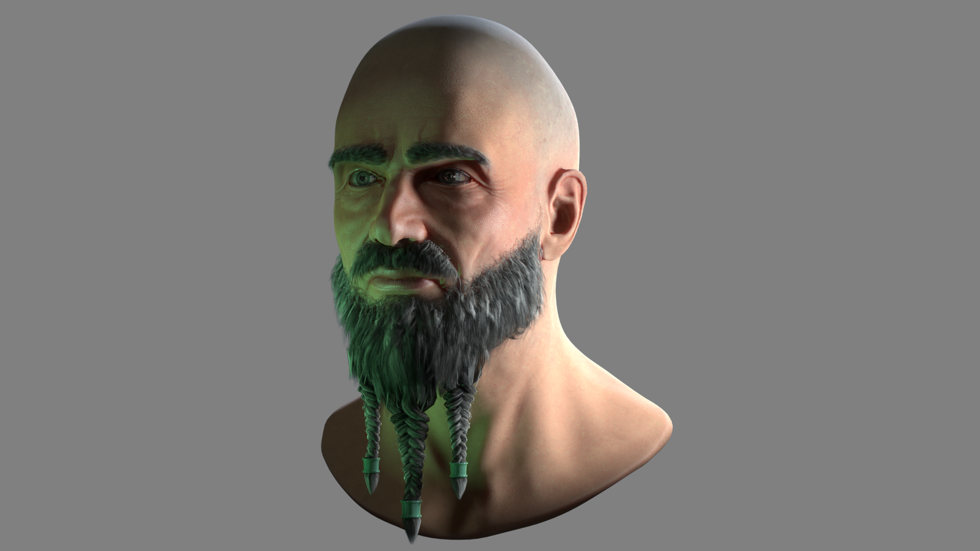 old man模型 - 角色/人物/生物 - 作品模型 - CG模型网