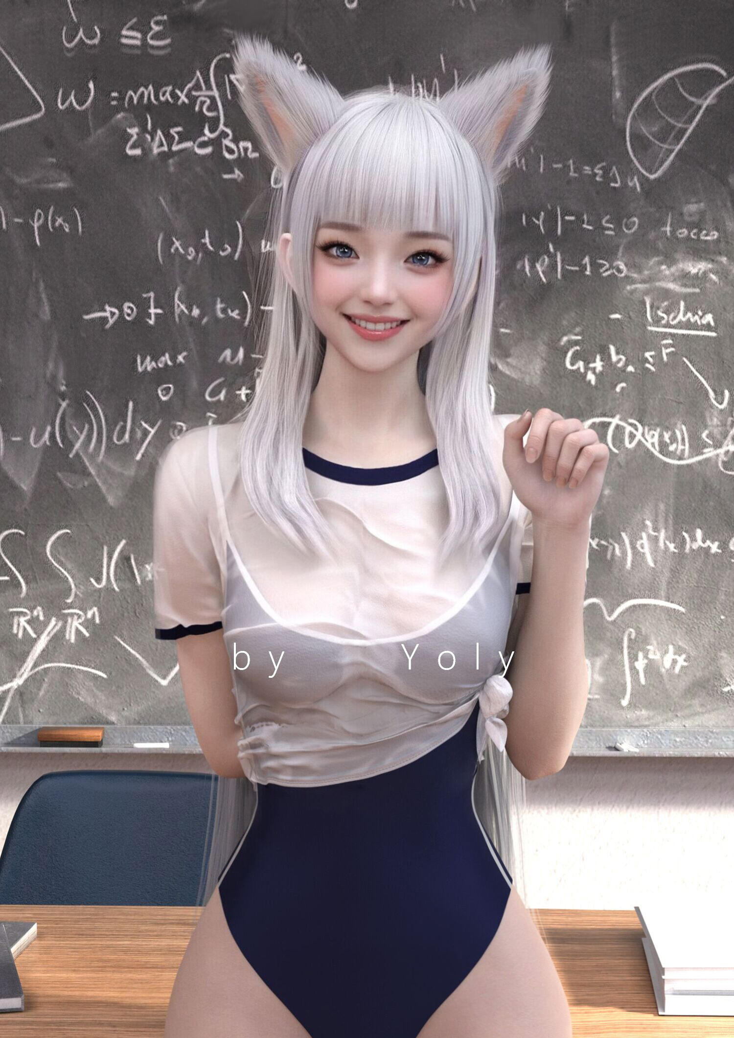 Yoly 莜莉 #097模型 - 角色/人物/生物 - 作品模型 - CG模型网