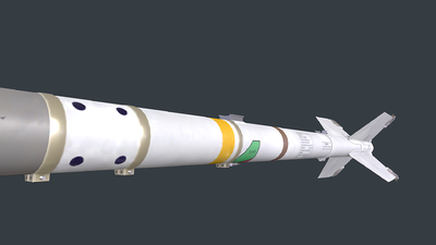 AIM-9L响尾蛇导弹 空空导弹模型-火炮器械模型库-FBX(.fbx)模型下载-cg模型网