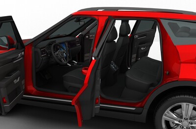 2017款国产T700，带内饰，4车门后备箱可开关模型-越野车模型库-3ds Max(.max)模型下载-cg模型网