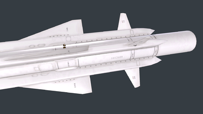 YJ-12鹰击12舰空导弹模型-火炮器械模型库-FBX(.fbx)模型下载-cg模型网