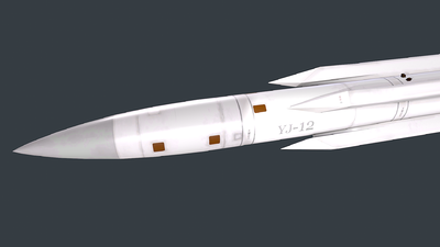 YJ-12鹰击12舰空导弹模型-火炮器械模型库-FBX(.fbx)模型下载-cg模型网