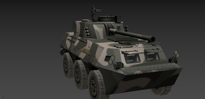 中国PLL05式自行迫榴炮 PLL-05式120mm自行迫榴模型-装甲车／坦克模型库-3ds Max(.max)模型下载-cg模型网