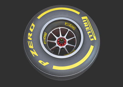 F1轮毂 赛车轮毂模型-车辆部件模型库-FBX(.fbx)模型下载-cg模型网