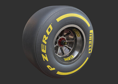 F1轮毂 赛车轮毂模型-车辆部件模型库-FBX(.fbx)模型下载-cg模型网