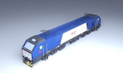 HXD2C型电力机车\火车模型-火车/轨道车模型库-3ds Max(.max)模型下载-cg模型网