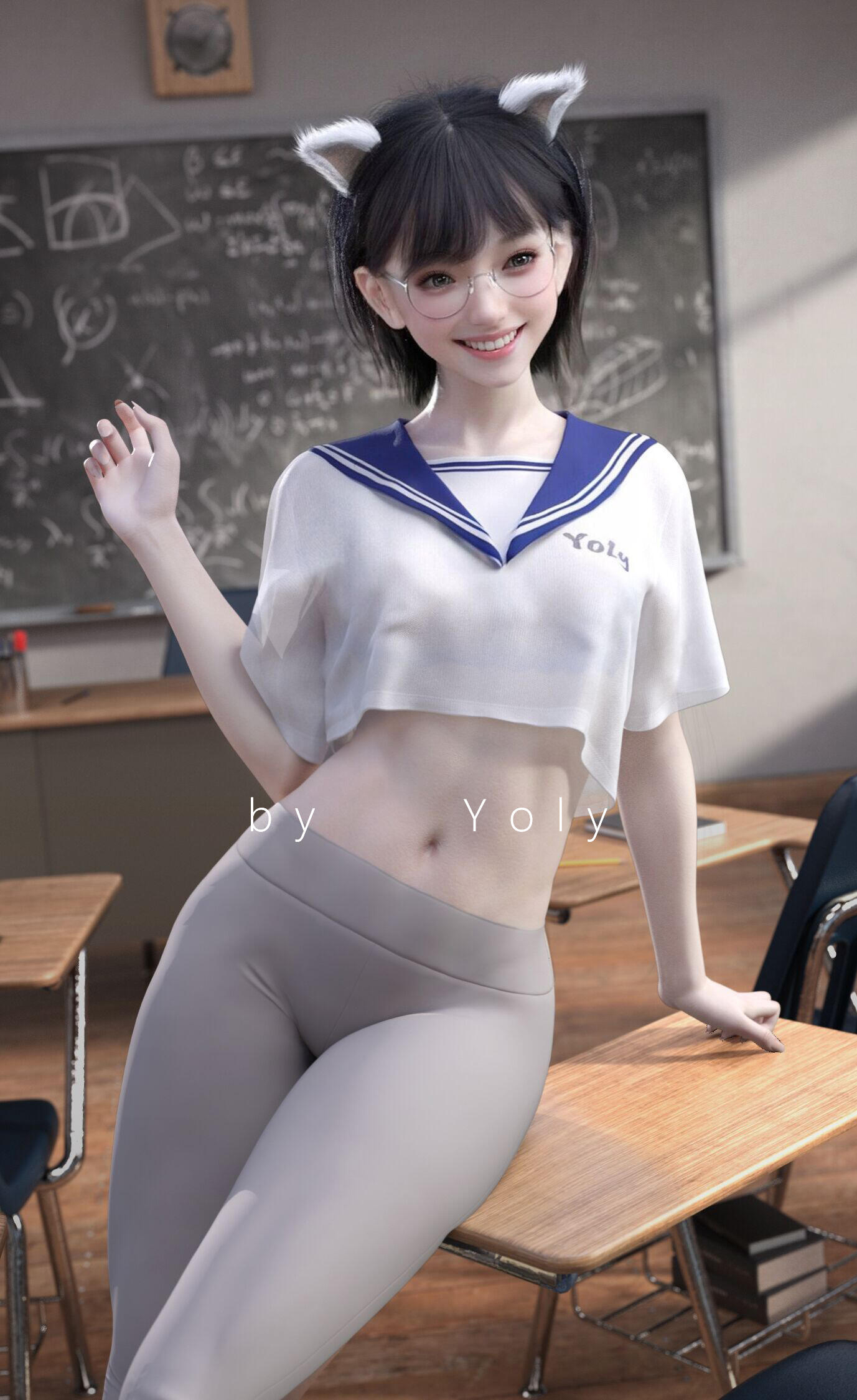 Yoly 莜莉 #098模型 - 角色/人物/生物 - 作品模型 - CG模型网