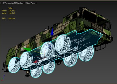 DF-11 东风-11甲模型-其他器械模型库-3ds Max(.max)模型下载-cg模型网