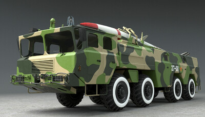 DF-11 东风-11甲模型-其他器械模型库-3ds Max(.max)模型下载-cg模型网