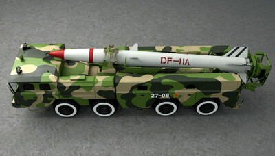 DF-11 东风-11甲模型-其他器械模型库-3ds Max(.max)模型下载-cg模型网