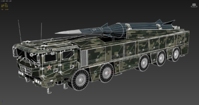 DF17 DF-17模型-其他模型库-3ds Max(.max)模型下载-cg模型网