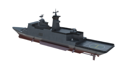 康定级护卫舰 护卫舰模型-军舰模型库-3ds Max(.max)模型下载-cg模型网