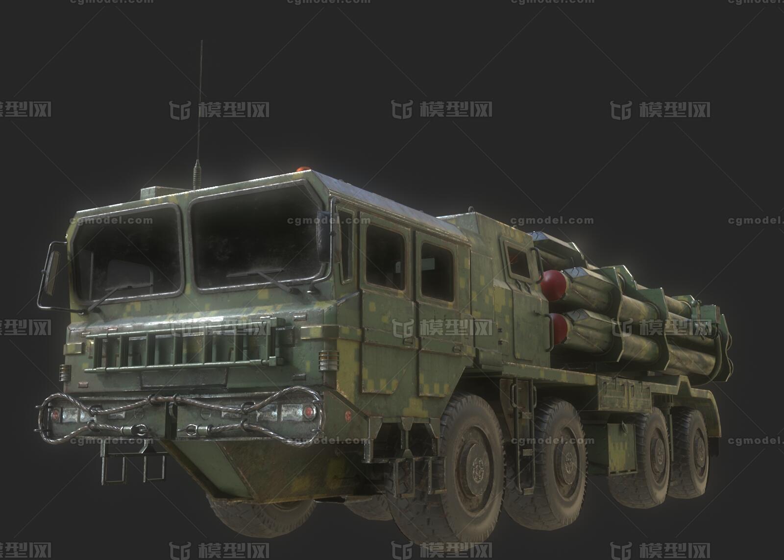 PBR 中国模型-火炮器械模型库-3D Studio(.3ds)模型下载-cg模型网