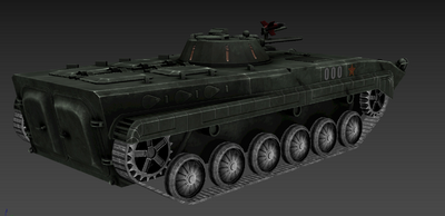 中国ZBD-86步兵战车（代号：WZ501）模型-装甲车／坦克模型库-3ds Max(.max)模型下载-cg模型网