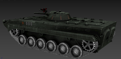 中国ZBD-86步兵战车（代号：WZ501）模型-装甲车／坦克模型库-3ds Max(.max)模型下载-cg模型网