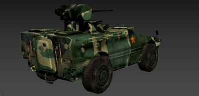 中国VN3轮式装甲车模型-装甲车／坦克模型库-3ds Max(.max)模型下载-cg模型网