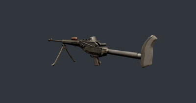 PBR次世代写实德国纳粹PzB41反坦克枪模型模型-枪械模型模型库-3ds Max(.max)模型下载-cg模型网