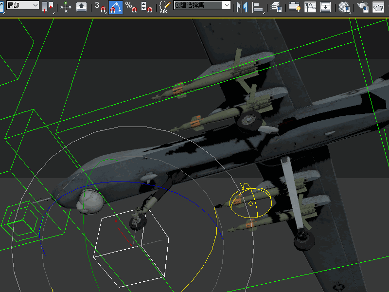 PBR 美国MQ-9模型-无人机模型库-3D Studio(.3ds)模型下载-cg模型网