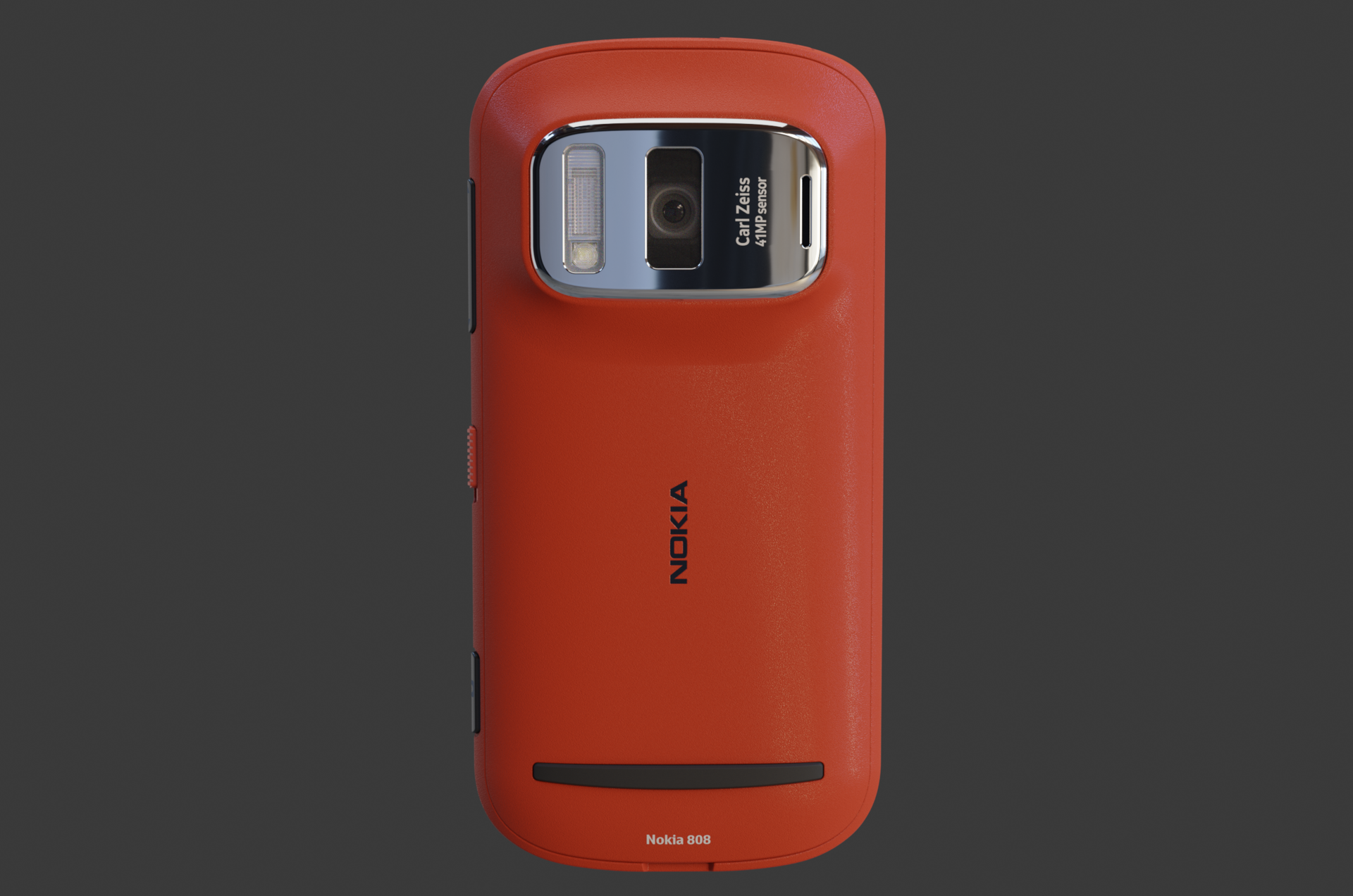 Nokia 808 Pureview塞班最后的机皇fusion360高模模型 - 工业/产品/道具 - 作品模型 - CG模型网