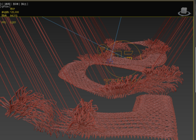 logo编织生产 模型编织tyflow特效（可替换模型附使用模型-3dsmax插件模型库-3ds Max(.max)模型下载-cg模型网