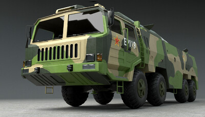 DF-15B 东风-15B弹道导弹模型-其他器械模型库-3ds Max(.max)模型下载-cg模型网