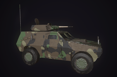 中国VN3轻型装侦察甲车 PBR模型-装甲车／坦克模型库-3ds Max(.max)模型下载-cg模型网