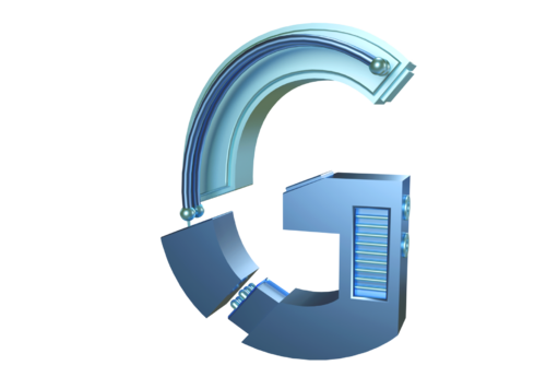 金属质感英文大写字母G元素 卡通 广告元素 UI 图标 电商模型-广告场景模型库-Cinema 4D(.c4d)模型下载-cg模型网