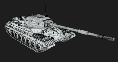 t-10m 坦克模型-装甲车／坦克模型库-Blender(.blend)模型下载-cg模型网