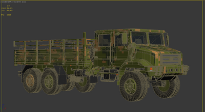 一汽CTM131长轴 一汽卡车模型-货运车模型库-3ds Max(.max)模型下载-cg模型网