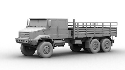 一汽CTM131长轴 一汽卡车模型-货运车模型库-3ds Max(.max)模型下载-cg模型网