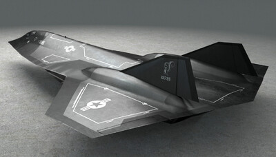 SR-72黑星 SR-72Darkstar模型-军用飞机模型库-3ds Max(.max)模型下载-cg模型网