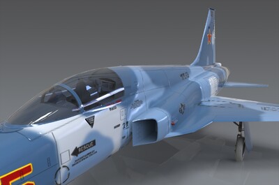 F5战斗机 战机F5模型-军用飞机模型库-3ds Max(.max)模型下载-cg模型网