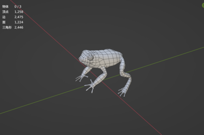 动物 小动物模型-两栖模型库-OBJ(.obj/.mtl)模型下载-cg模型网