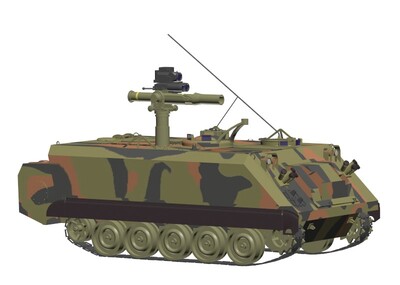 台湾省 CM-25模型-装甲车／坦克模型库-3ds Max(.max)模型下载-cg模型网