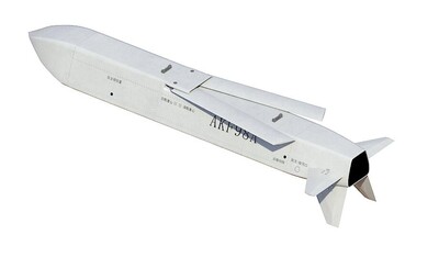 中国空军 AKF98A巡航导弹（歼16挂载版）模型-其他器械模型库-3ds Max(.max)模型下载-cg模型网