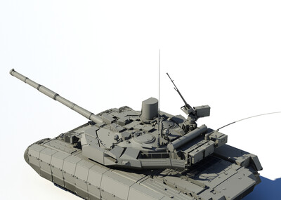 T-84BM t-80模型-装甲车／坦克模型库-3ds Max(.max)模型下载-cg模型网