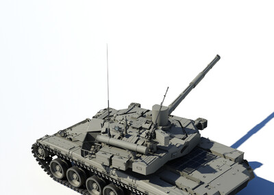 T-84BM t-80模型-装甲车／坦克模型库-3ds Max(.max)模型下载-cg模型网