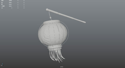 古代花灯灯笼模型-其他模型库-OBJ(.obj/.mtl)模型下载-cg模型网