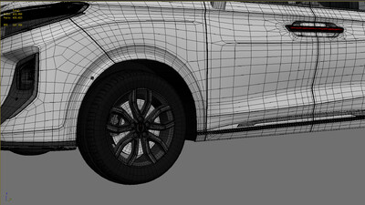 2022款红旗HQ9 红旗hq9旗舰MPV模型-越野车模型库-3ds Max(.max)模型下载-cg模型网