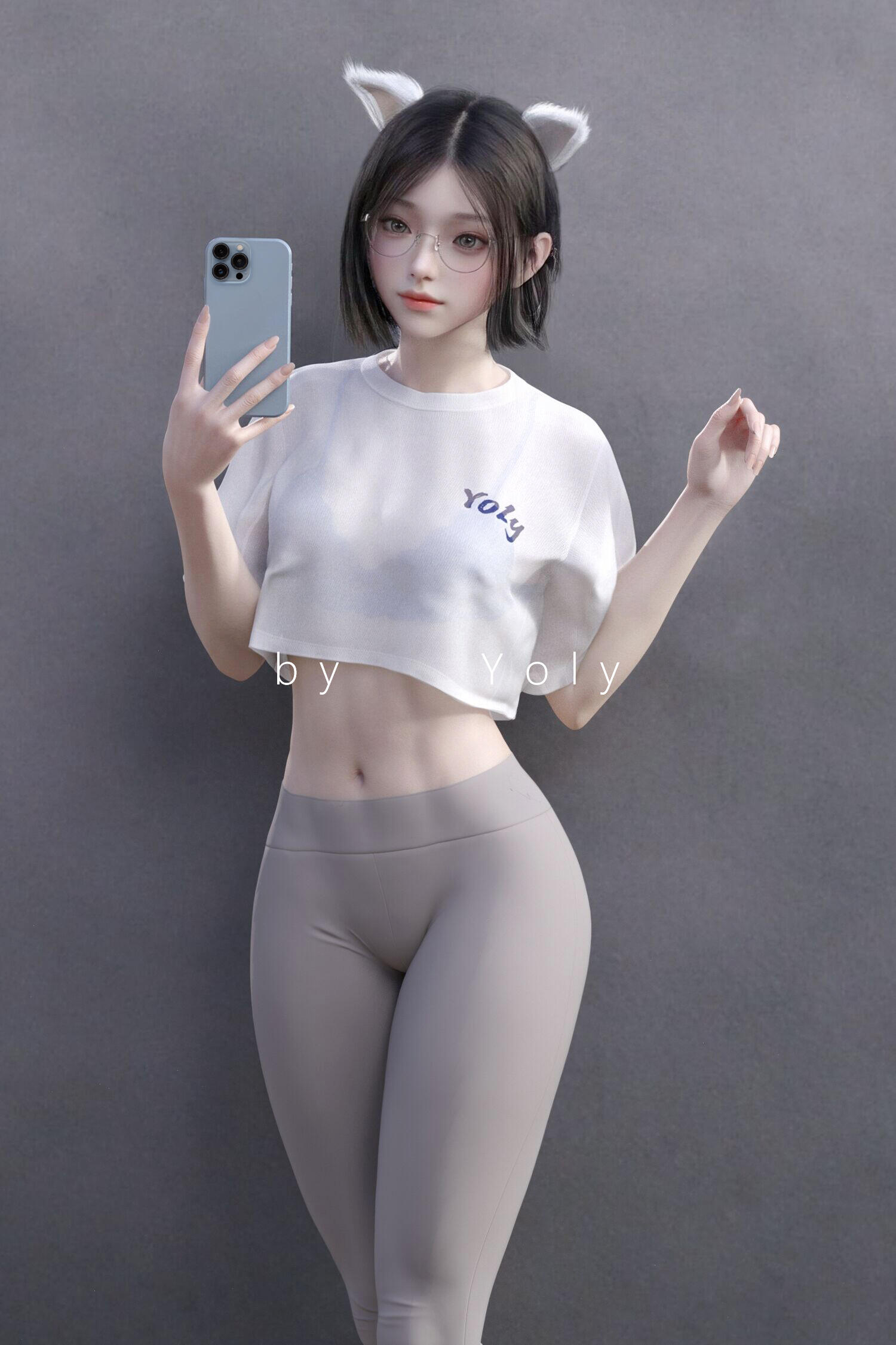 Yoly 莜莉 #097模型 - 角色/人物/生物 - 作品模型 - CG模型网