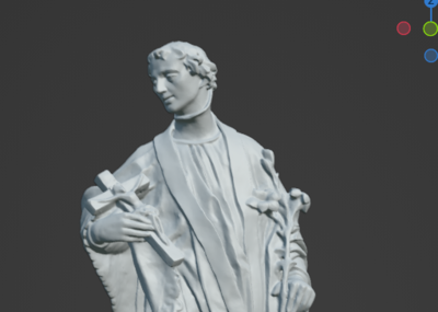 雕塑作品《Hl. Aloisius模型-历史人物模型库-glTF(.gltf/.glb)模型下载-cg模型网